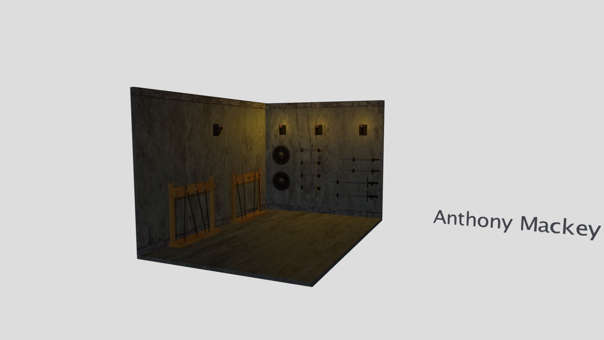 Medieval Themed Armory - Download Free 3D model by mackey19 [dd39505 ...