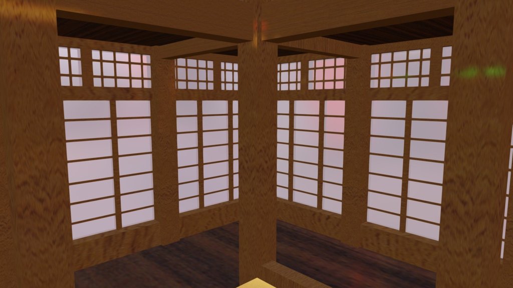 Dojo Room - Wildflower - 3D model by ricardosimparo [dd3a045] - Sketchfab
