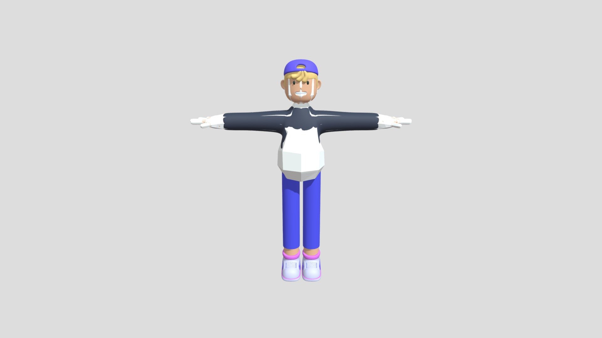 62-cool-guy-low-poly - Download Free 3D model by eshaanoct2010 [dd3a317 ...
