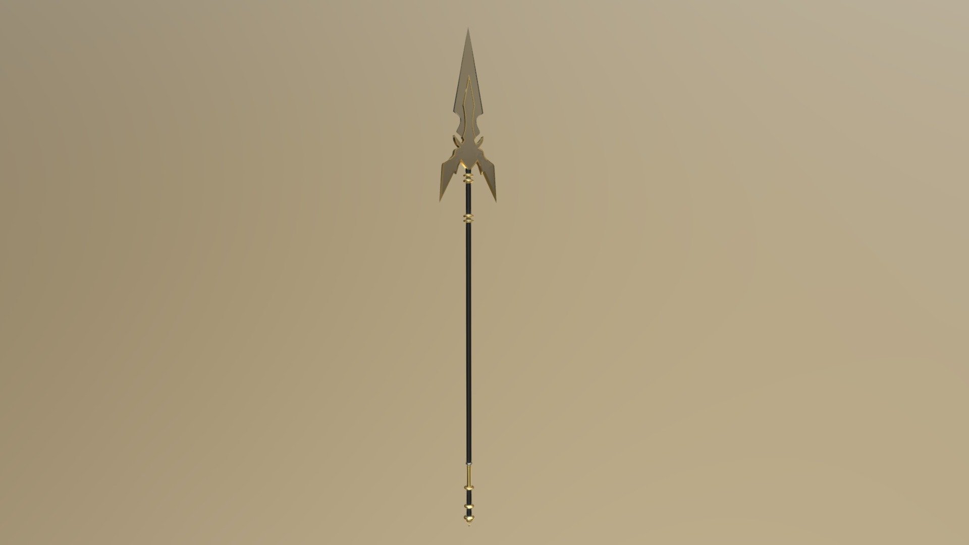Spear - Download Free 3D model by CallumRafter [dd3af59] - Sketchfab