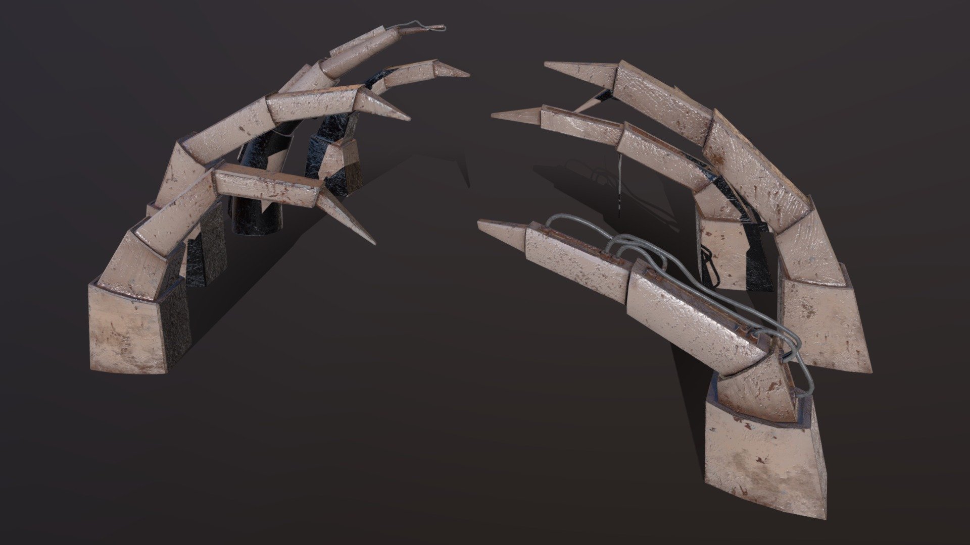 Deserted Robot Ribs Ruins - 3D model by Art-Teeves [dd3baa0] - Sketchfab