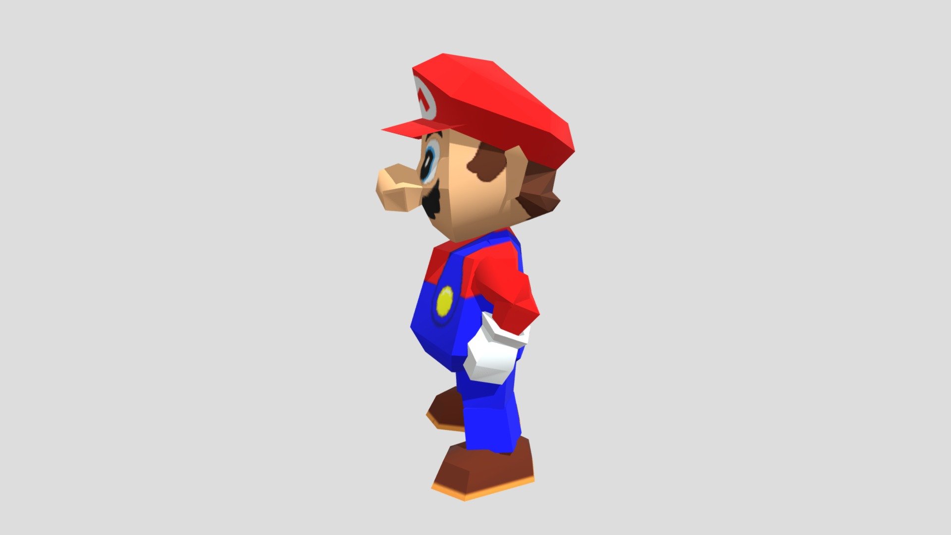 Nintendo-64-mario-party-mario - Download Free 3D model by MJ lock ...