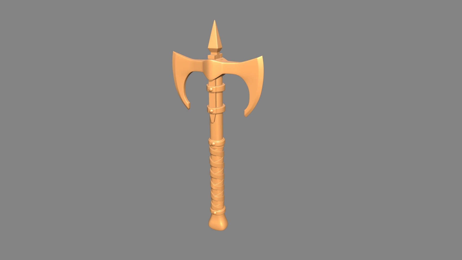 Battle Axe for 3D Printing - Buy Royalty Free 3D model by TreeD_xyz ...