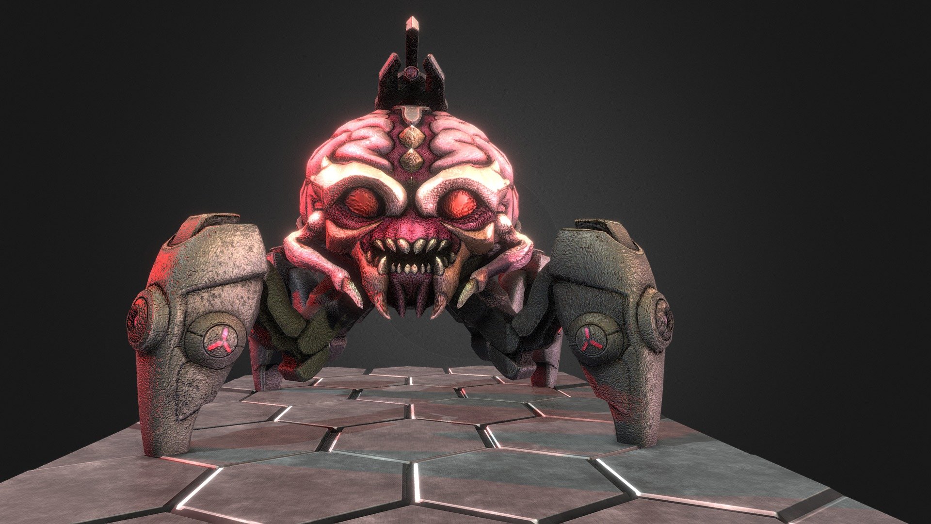 Arachnotron - Download Free 3D model by The WarVet (@TheWarVet ...