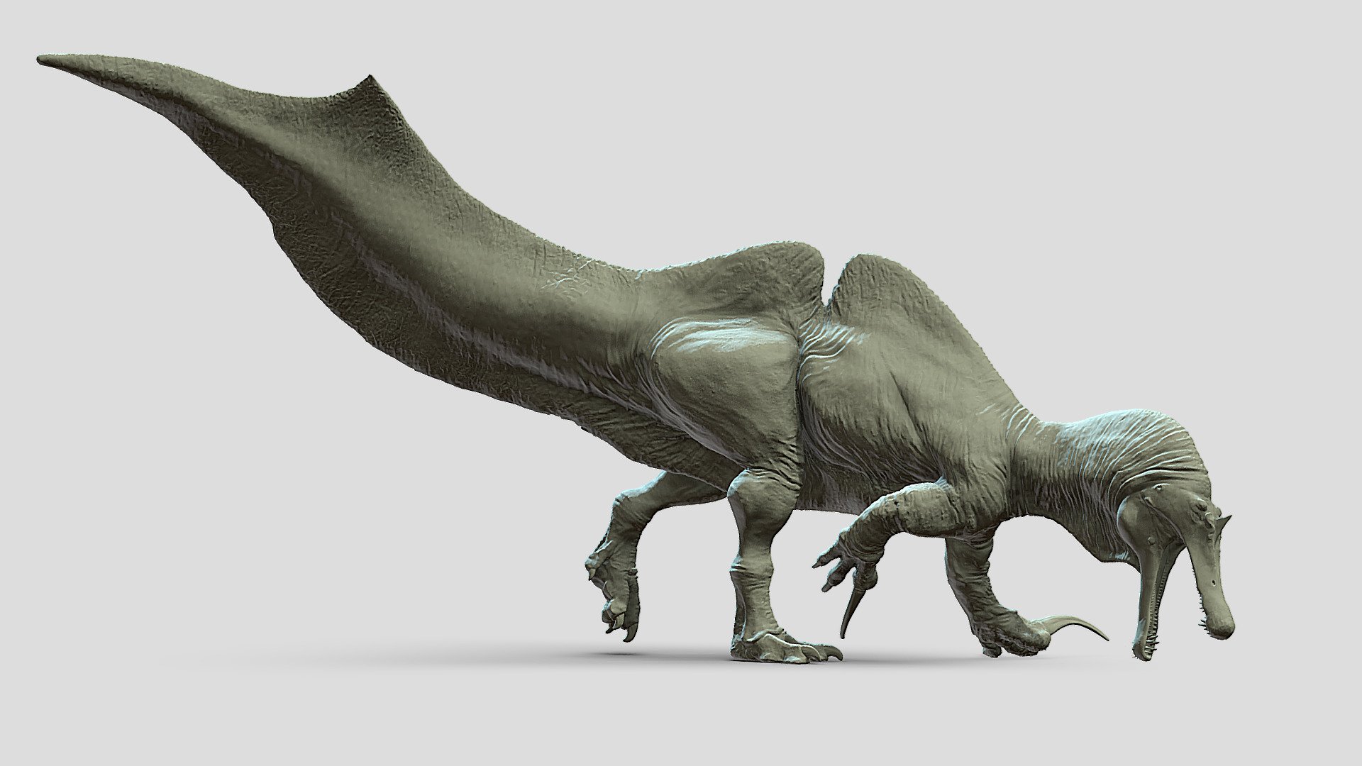 Ichthyovenator 3D Print file - Buy Royalty Free 3D model by ...