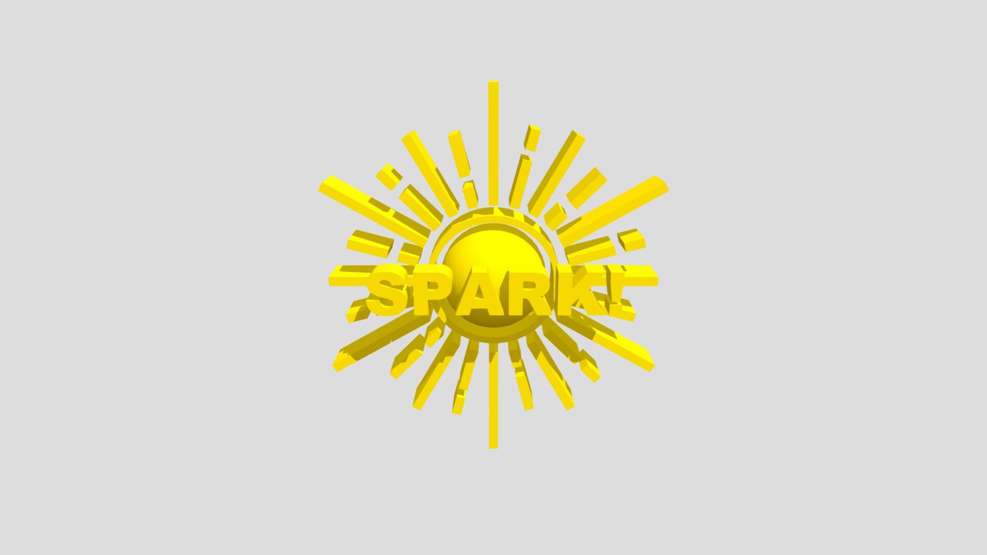 Spark Logo - Download Free 3D model by Owen.Zanzal [dd40cbc] - Sketchfab