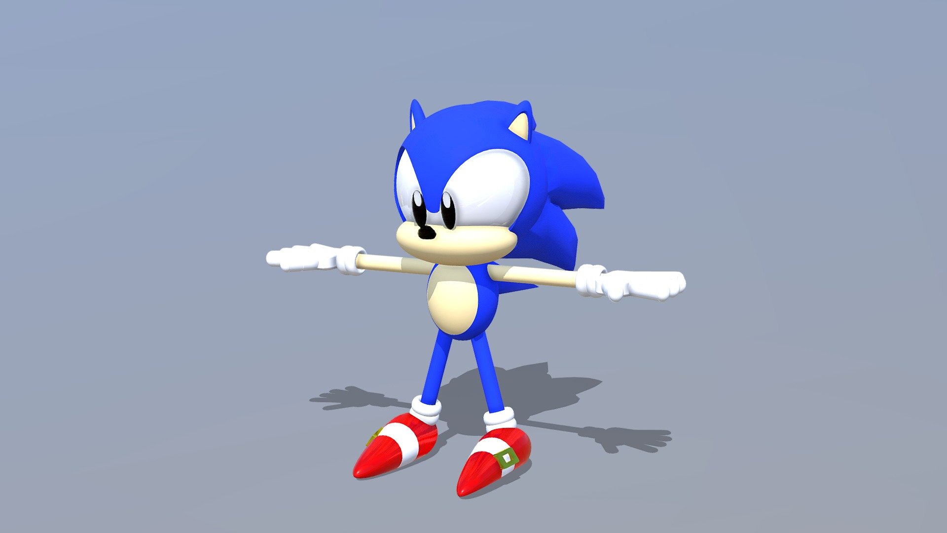 Sonic the Hedgehog - Download Free 3D model by Little Speck ...