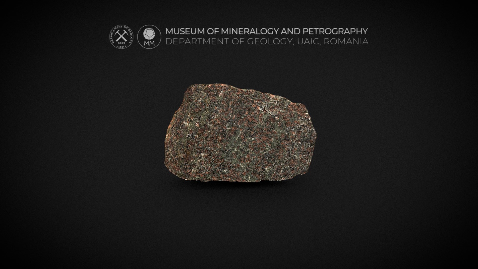 Garnet Amphibolite (metamorphic rock) - 3D model by Museum of ...