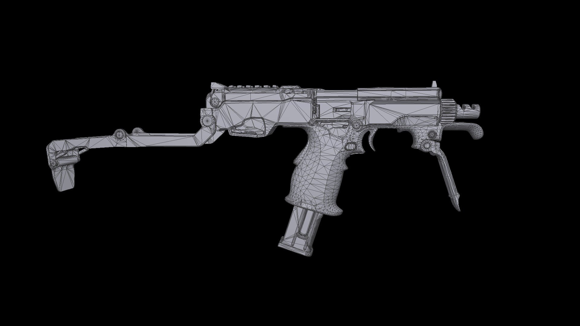 smg concept lowpoly wip - Download Free 3D model by Kirill Ivanov ...