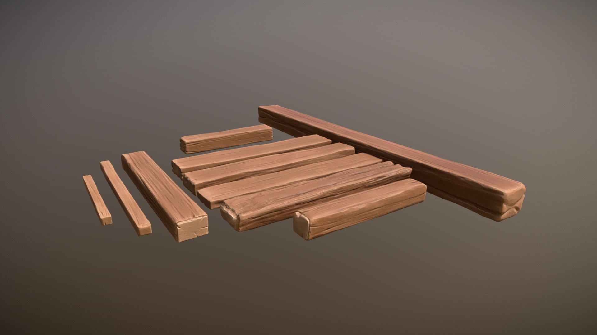 Wood Kit 2 - Buy Royalty Free 3D model by ccalles94 [dd42a15 ...