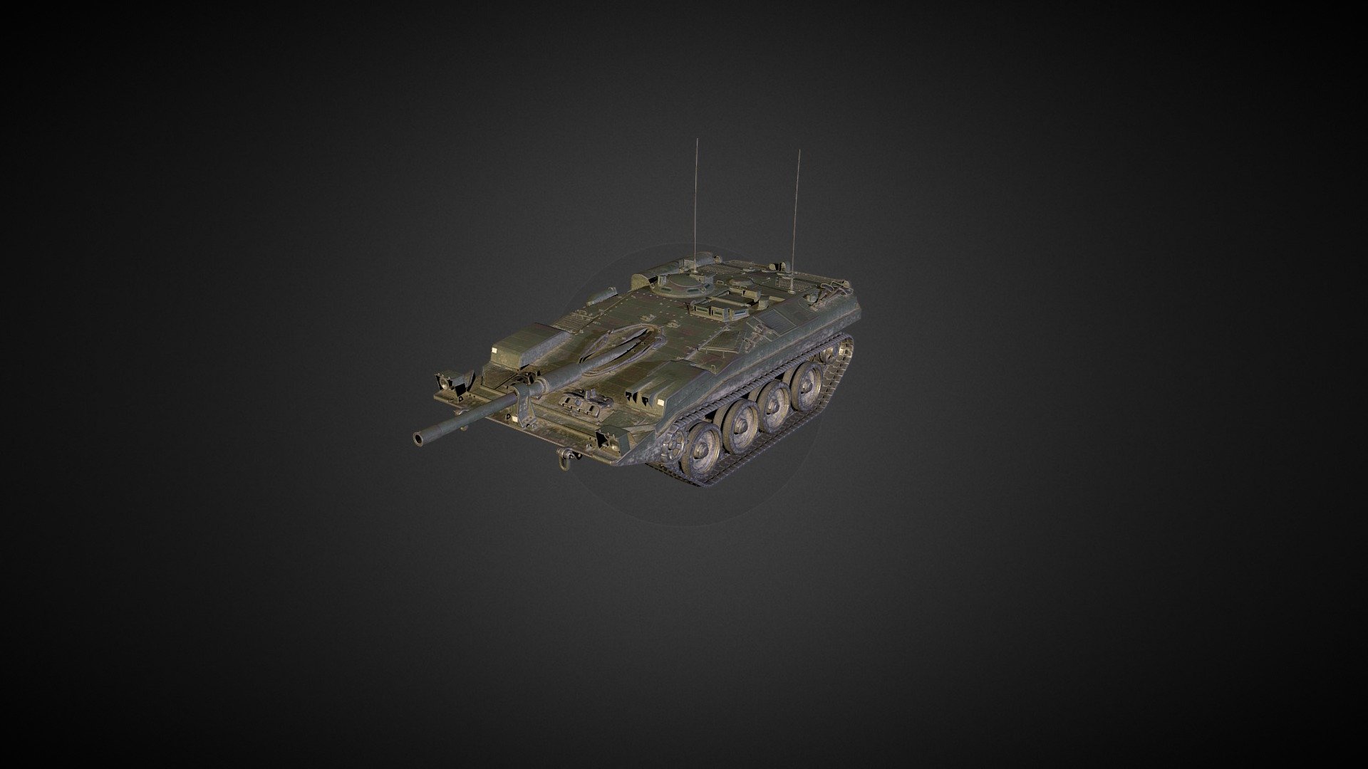 Strv 103-0 - 3D model by Degit22 [dd432c9] - Sketchfab