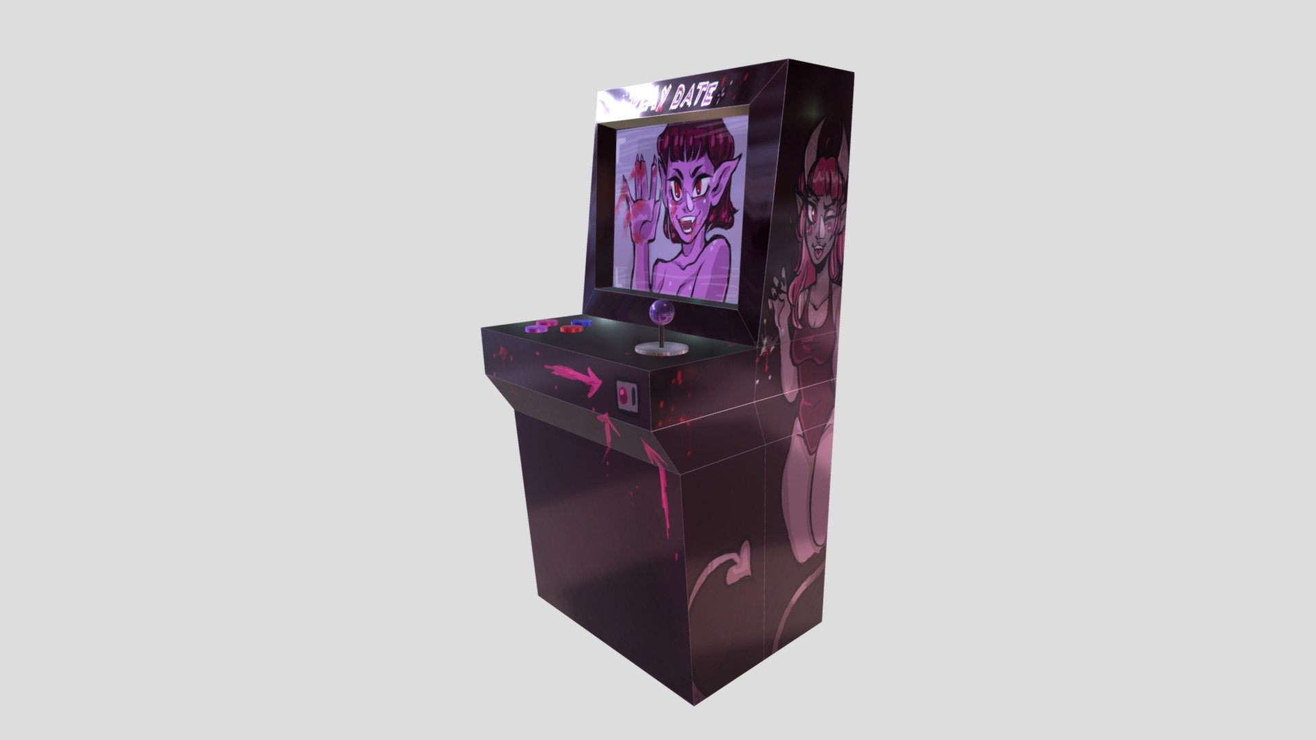 arcade - 3D model by ★ CINNABUN (@lola.prent03) [dd45003] - Sketchfab