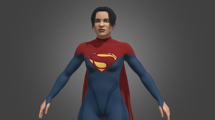 Supergirl 3D models - Sketchfab