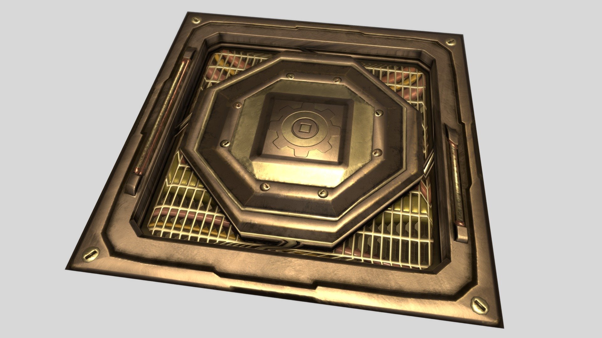 SF Steampunk floor - Download Free 3D model by maheylah [dd457b4 ...