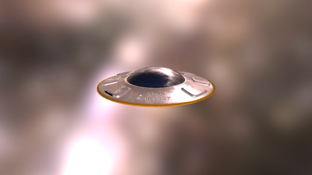 Alien Spaceship - 3D model by aromans [dd46f0e] - Sketchfab