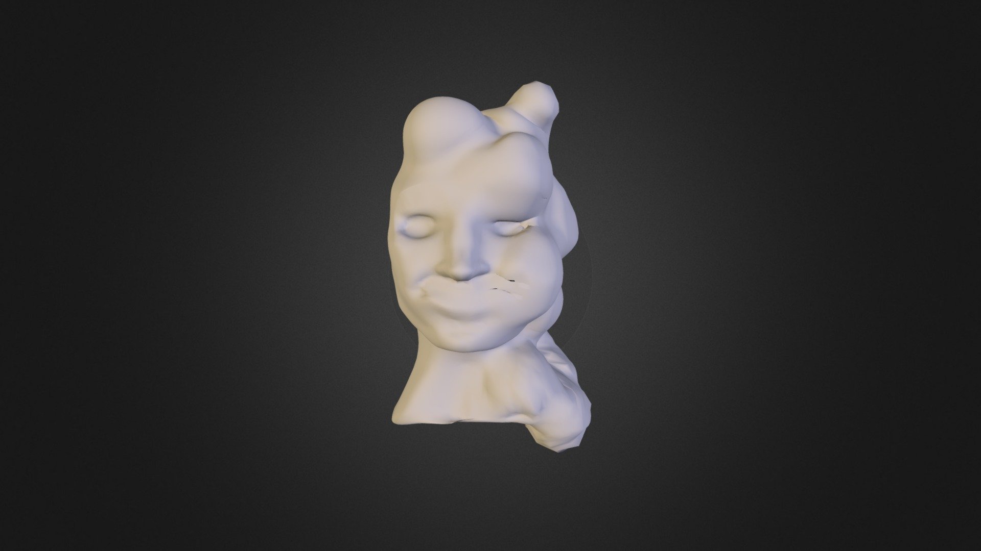 Blobby Portrait - 3D model by eaveyn [dd470fa] - Sketchfab