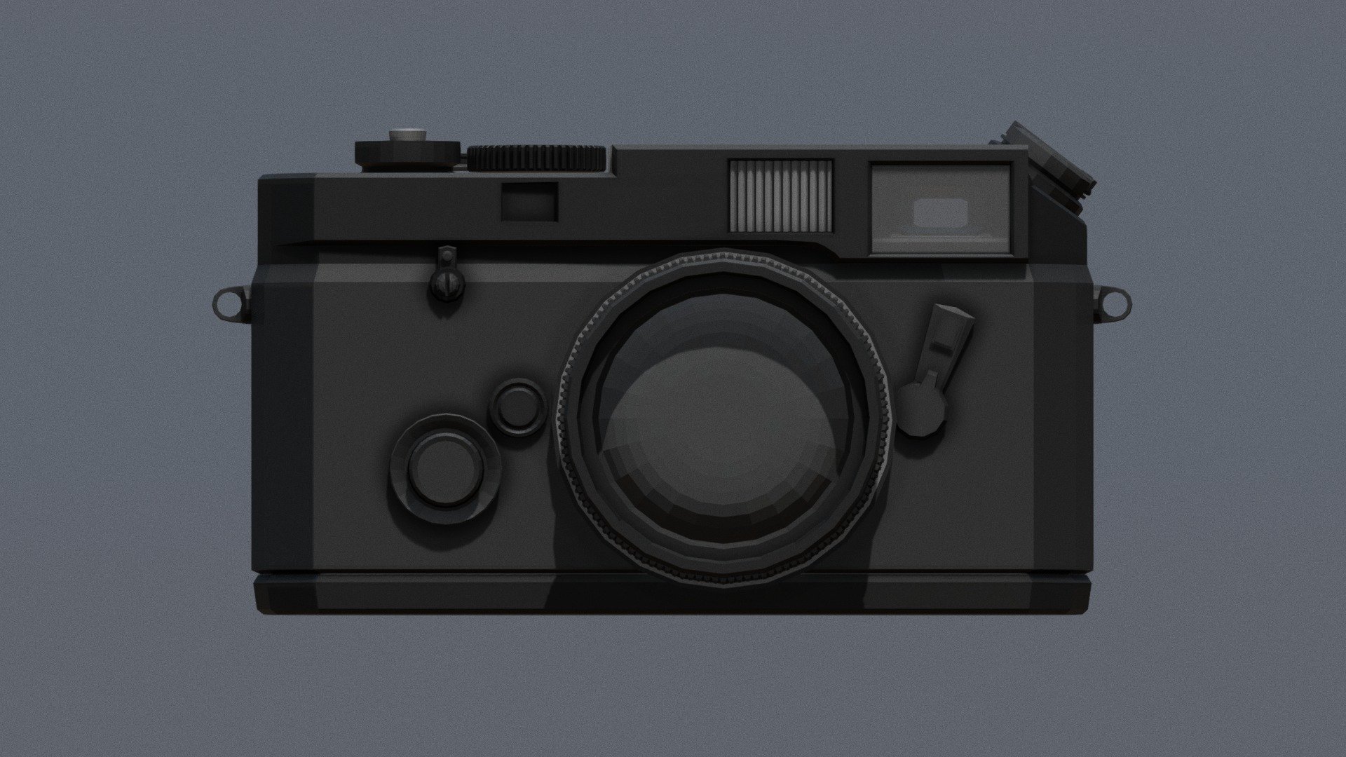 Low Poly Leica M6 - 3D model by Fransozie [dd47937] - Sketchfab
