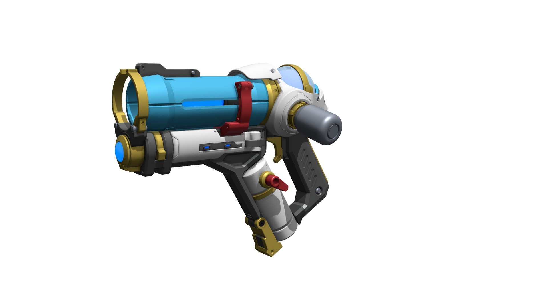 Mei Blaster - Overwatch - Printable 3d model - Buy Royalty Free 3D ...