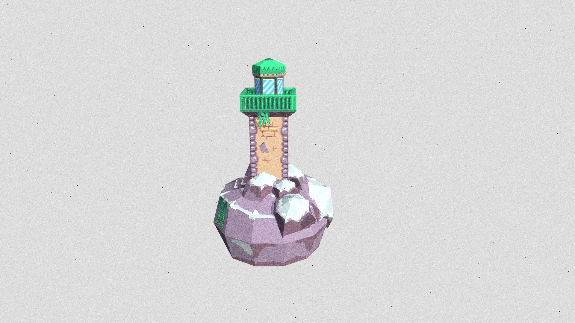 Lighthouse - 3D model by jonqs [dd48962] - Sketchfab