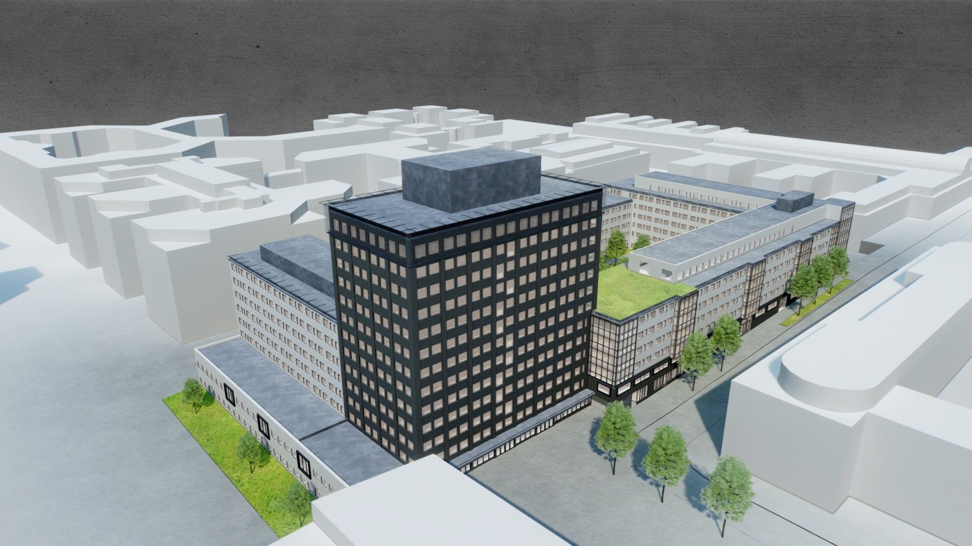 Kista One AR - limited rotation - 3D model by Walk the Room (@wtr ...