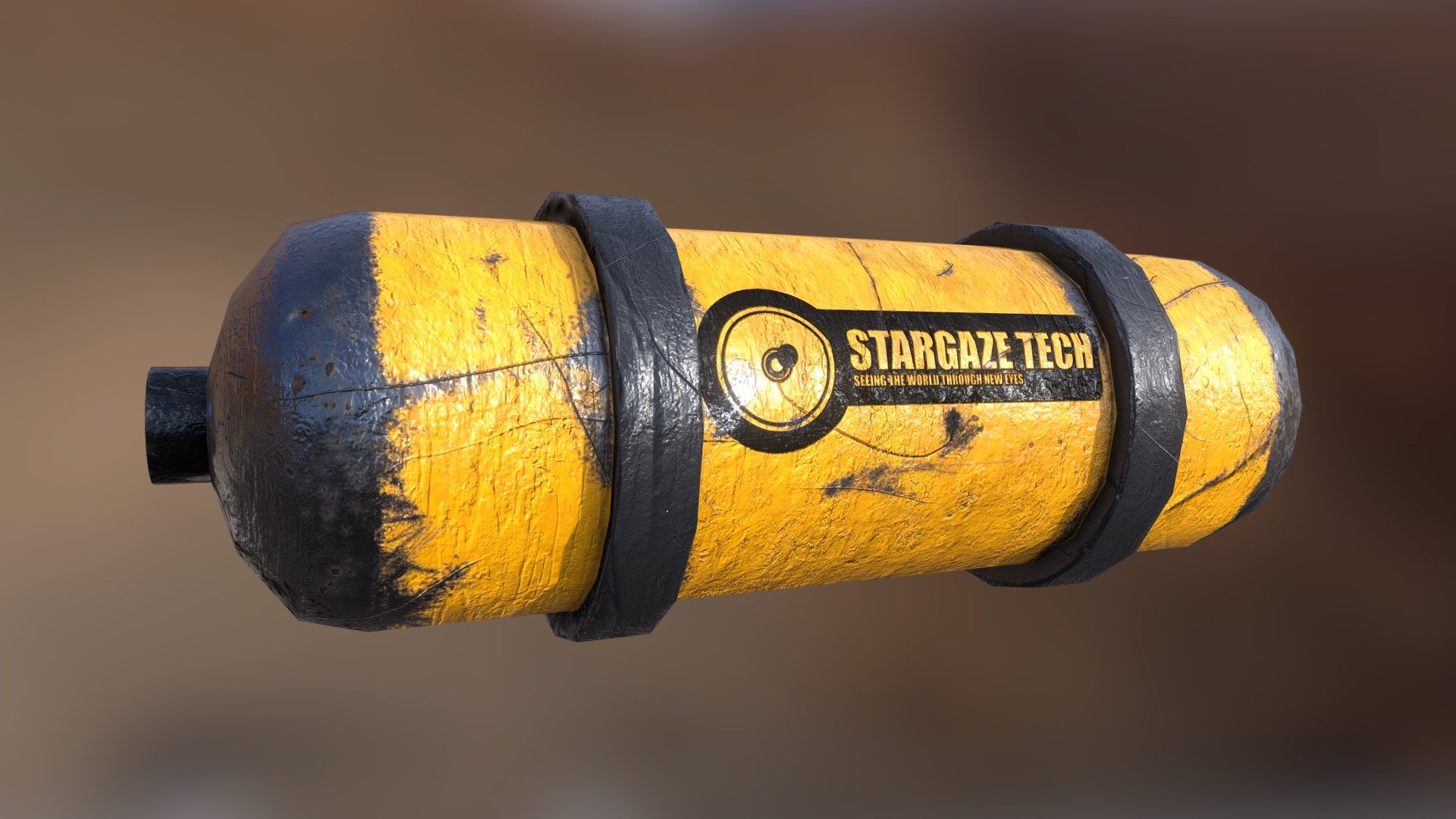 Old Gas Tank - 3D model by Arthur J (@arthurjrm) [dd4a298] - Sketchfab