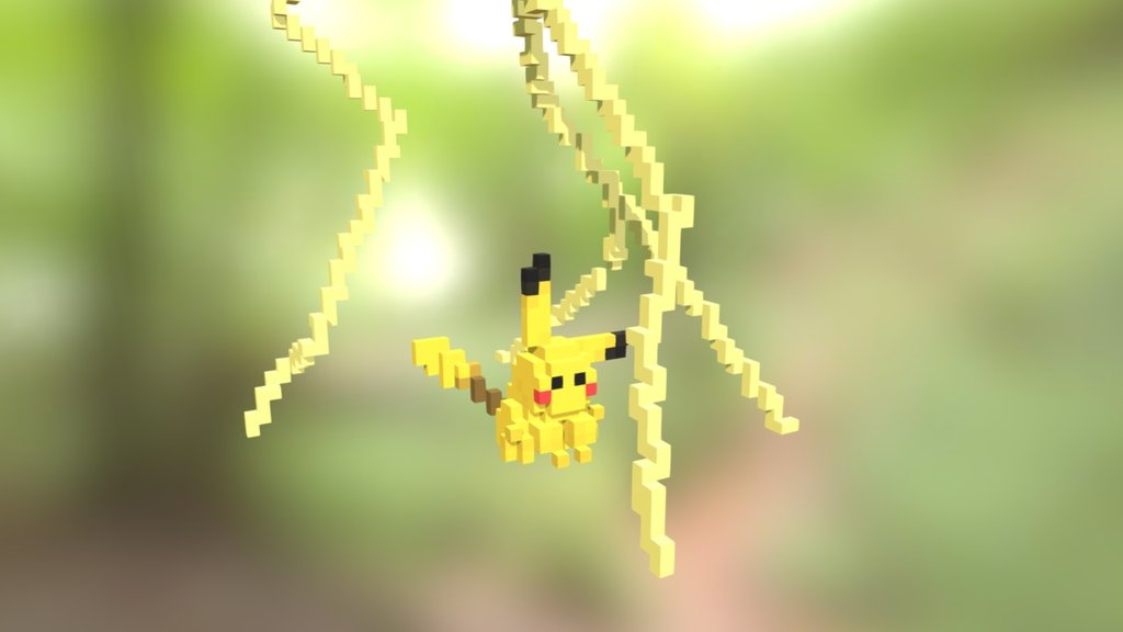 Pikachu - NOT in Fugl - 3D model by Fugl [dd4af5f] - Sketchfab