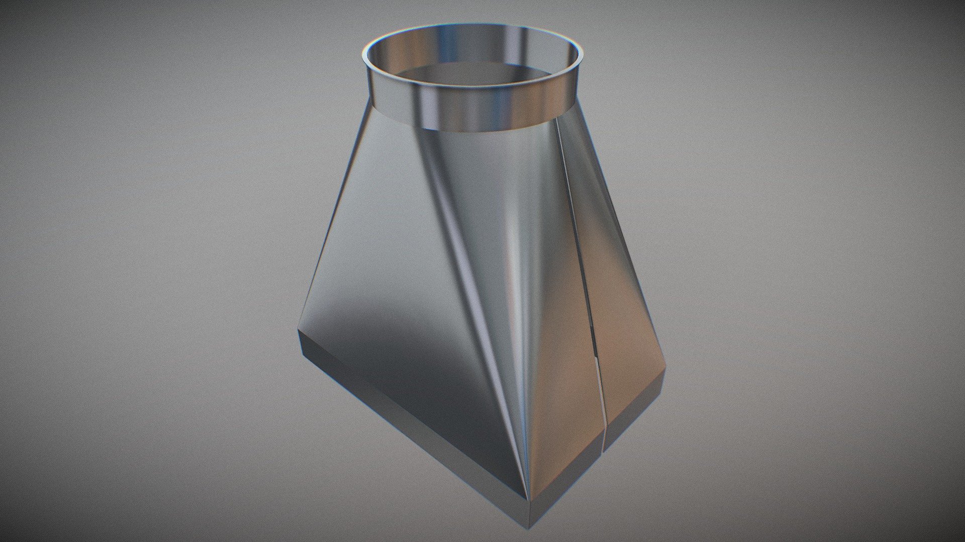 Square To Round Sheetmetal Model - 3D model by aircleaningspecialist ...