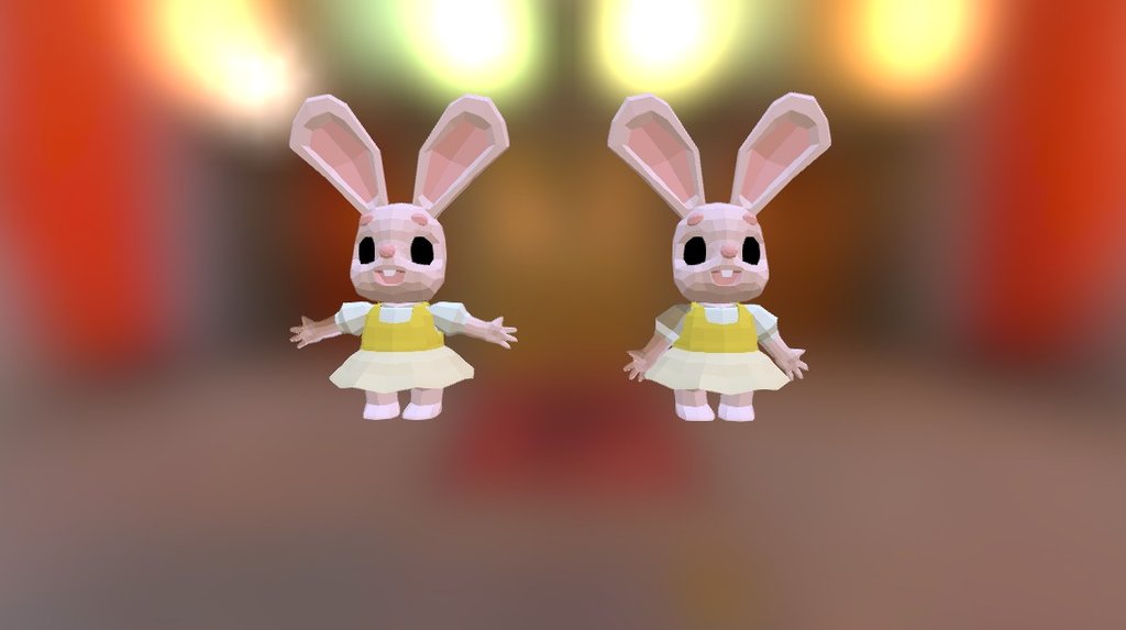 New_Rabbit - 3D model by chun_chun [dd4bb8b] - Sketchfab