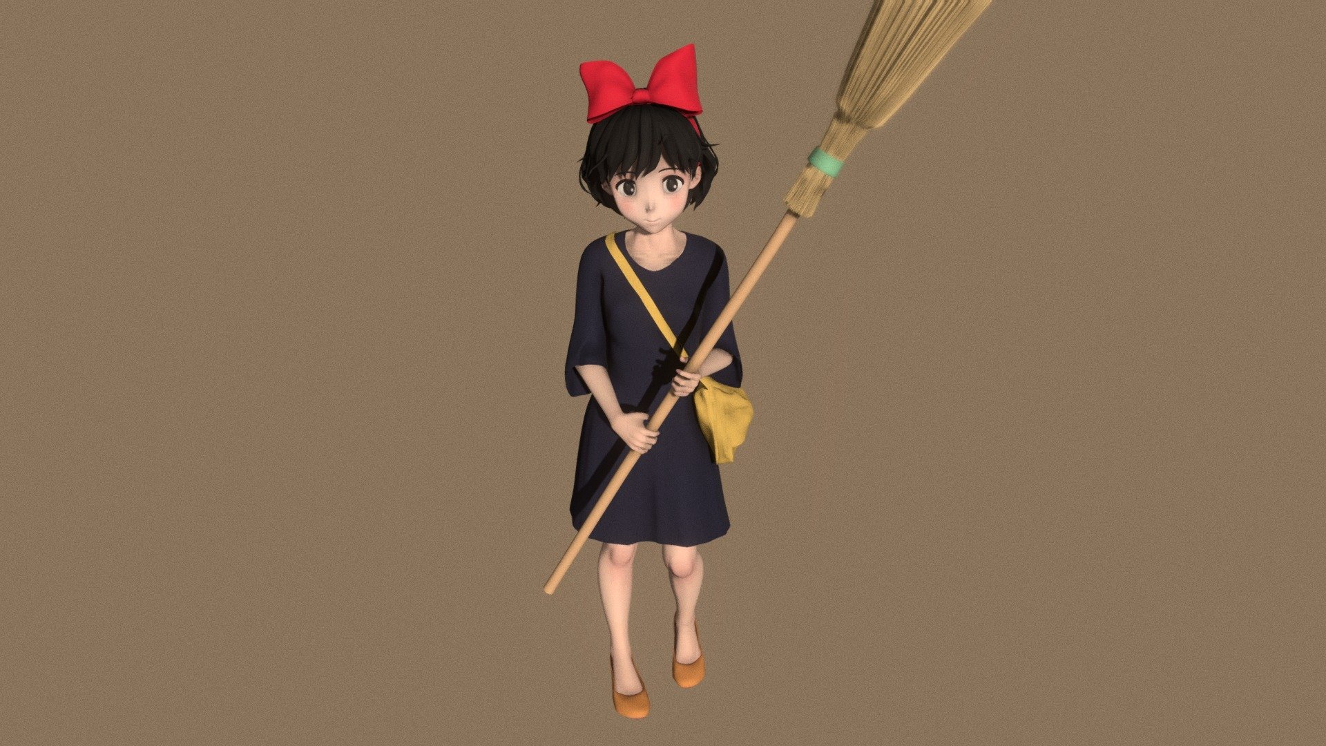 Kiki 01 - Buy Royalty Free 3D model by 3d Anime Girls Collection (@3d ...