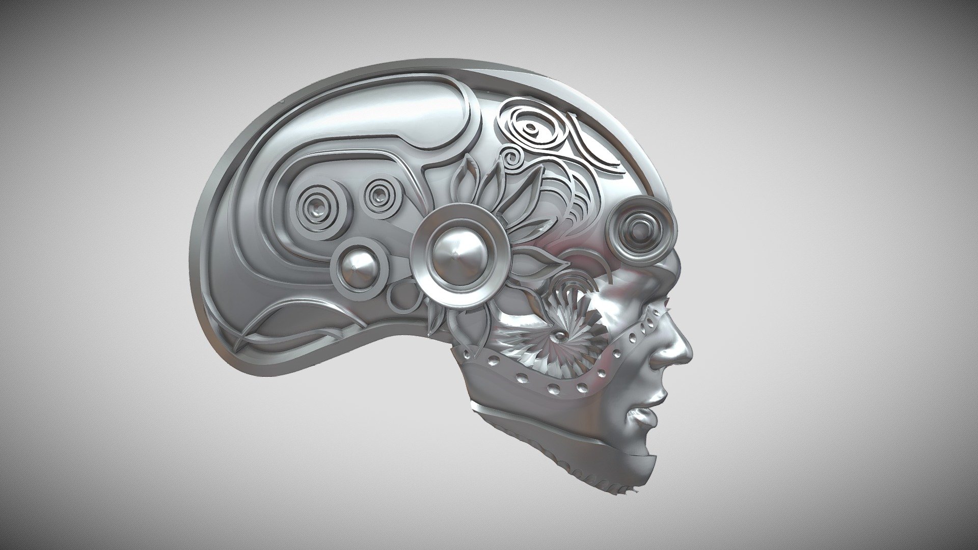 abstract head for casting - Buy Royalty Free 3D model by spartankaKst ...