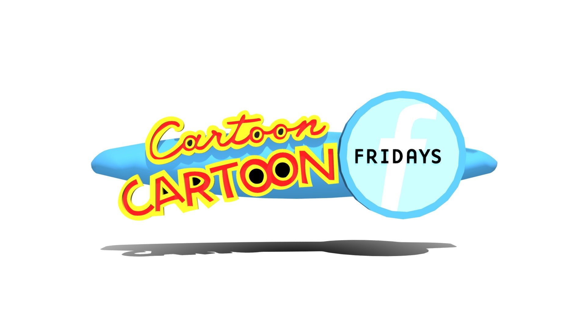 CARTOON NETWORK's Cartoon Cartoon Fridays Logo - Download Free 3D model ...