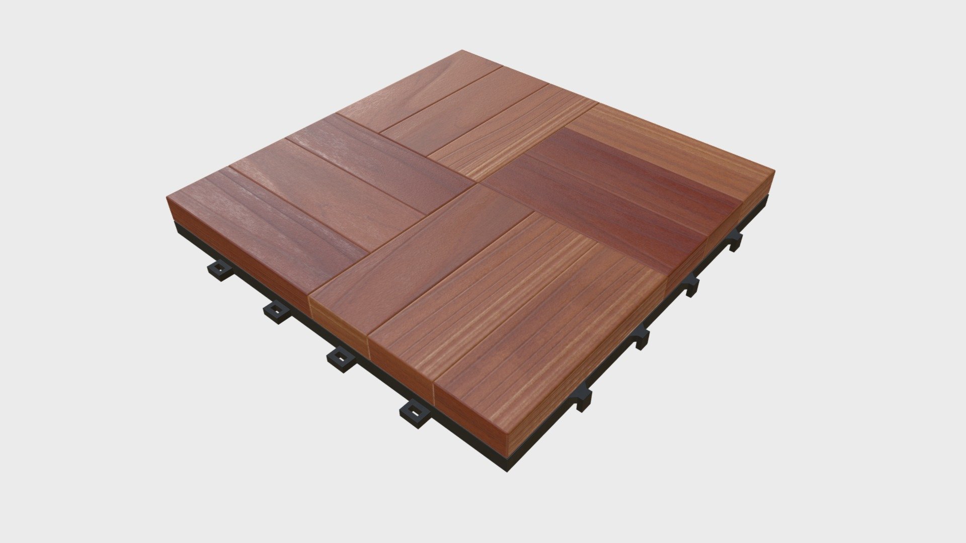 Floor decking tiles set - Buy Royalty Free 3D model by ...