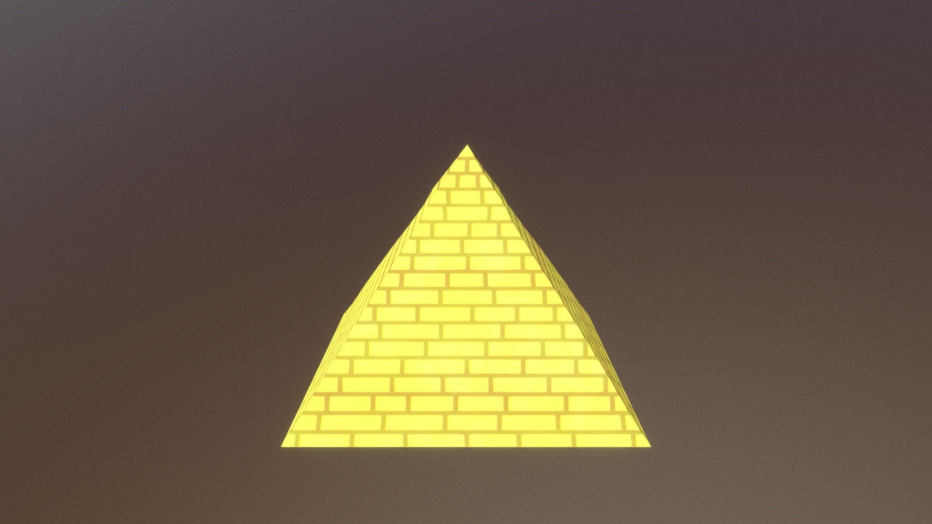 cartoon pyramid - Download Free 3D model by RasenDan [dd4e986] - Sketchfab