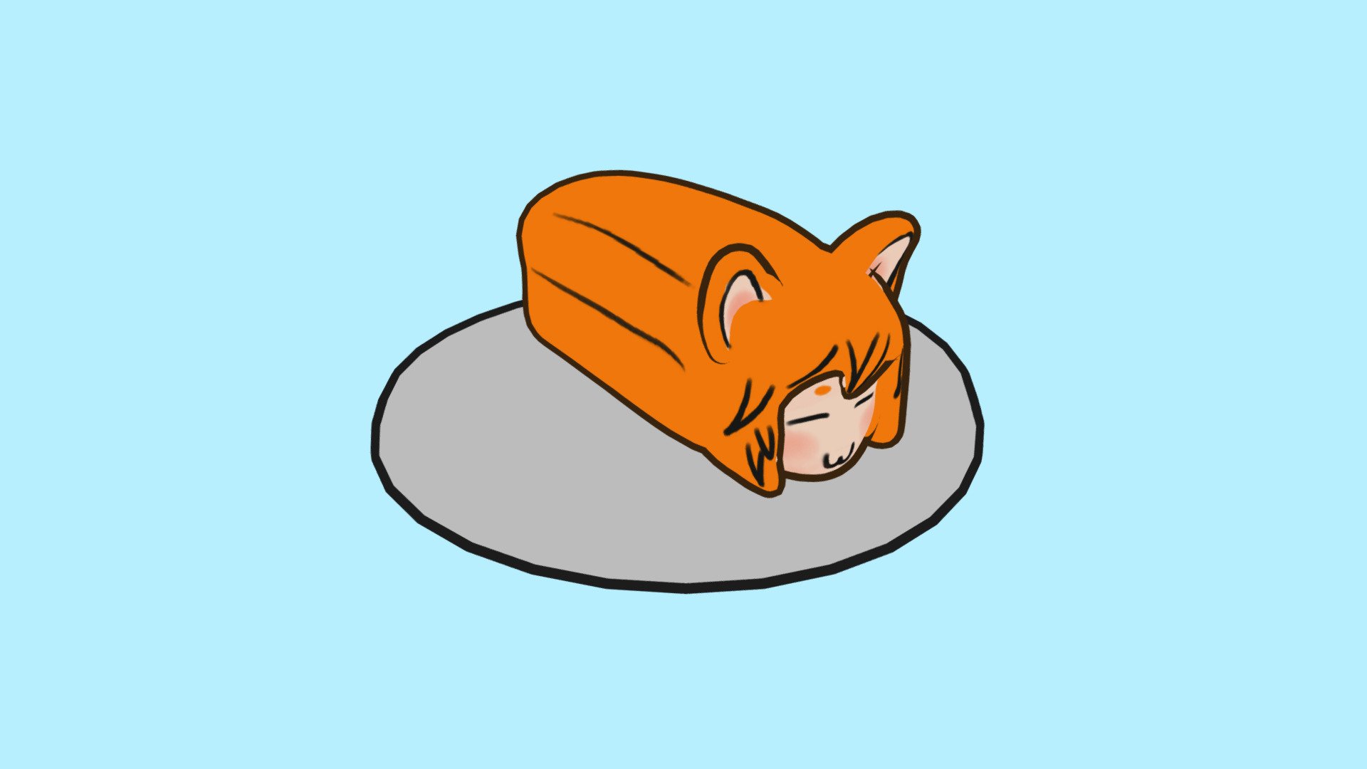 Fox Bread - Download Free 3D model by Snailpot MaysaChan (@snailpot ...