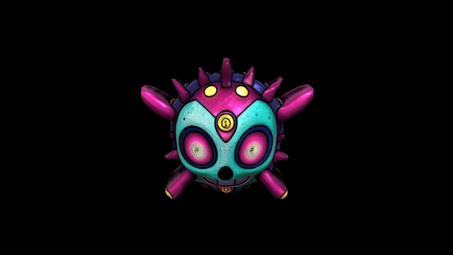 Happy Mask 307 - Download Free 3D model by klrxyz [dd4fd89] - Sketchfab