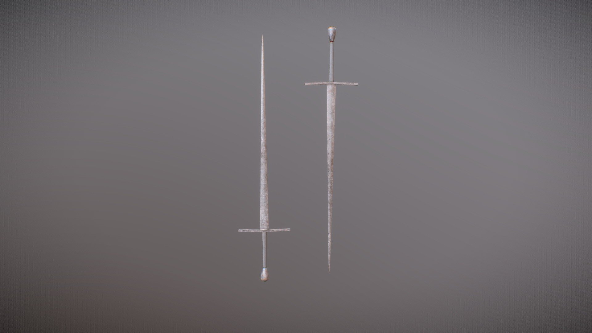 Rusty Hand-and-a-Half Sword - Buy Royalty Free 3D model by benbeauart ...