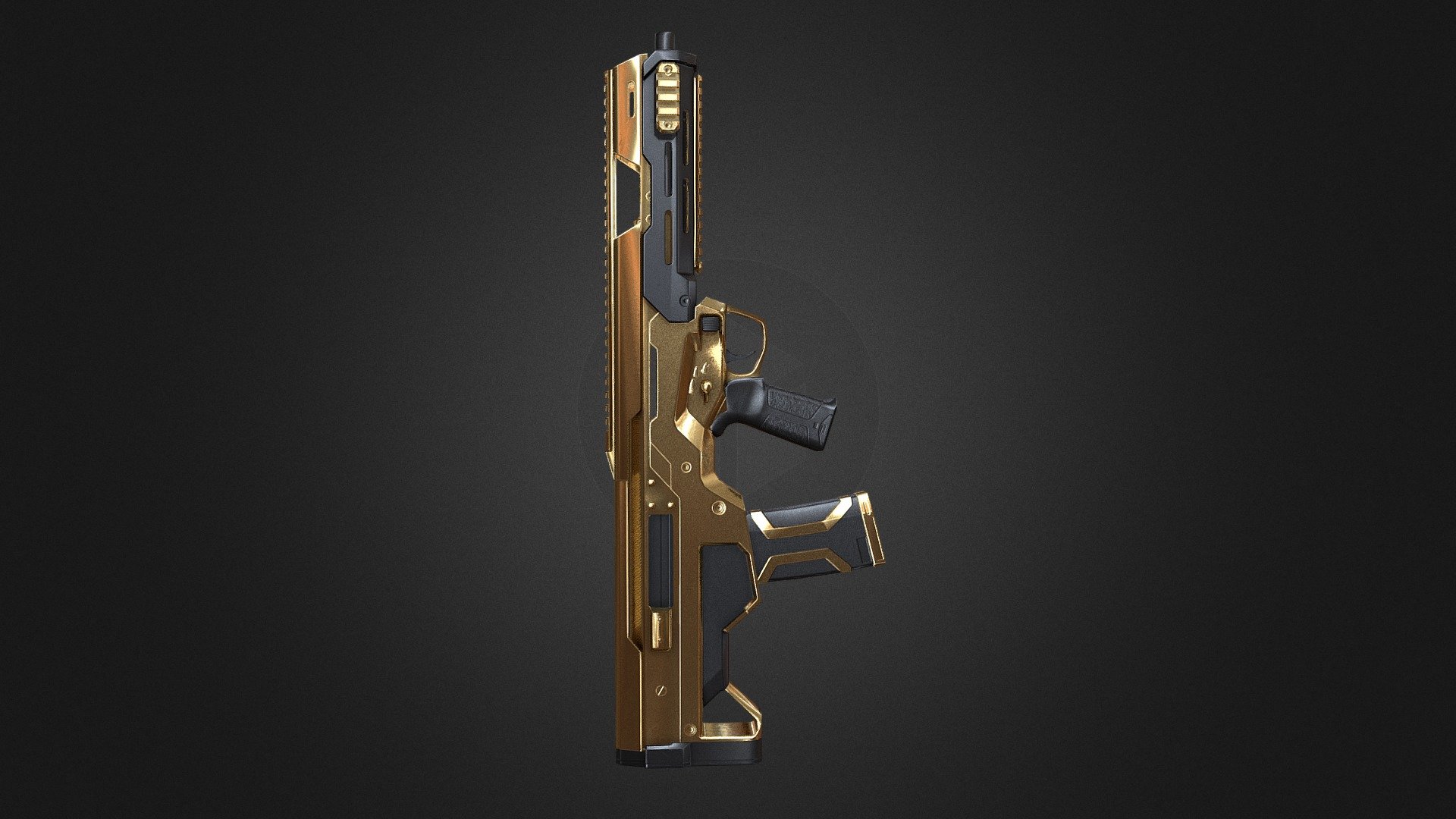 Msbs golden weapon - Download Free 3D model by o0ozexo0o (@dadndan0091 ...