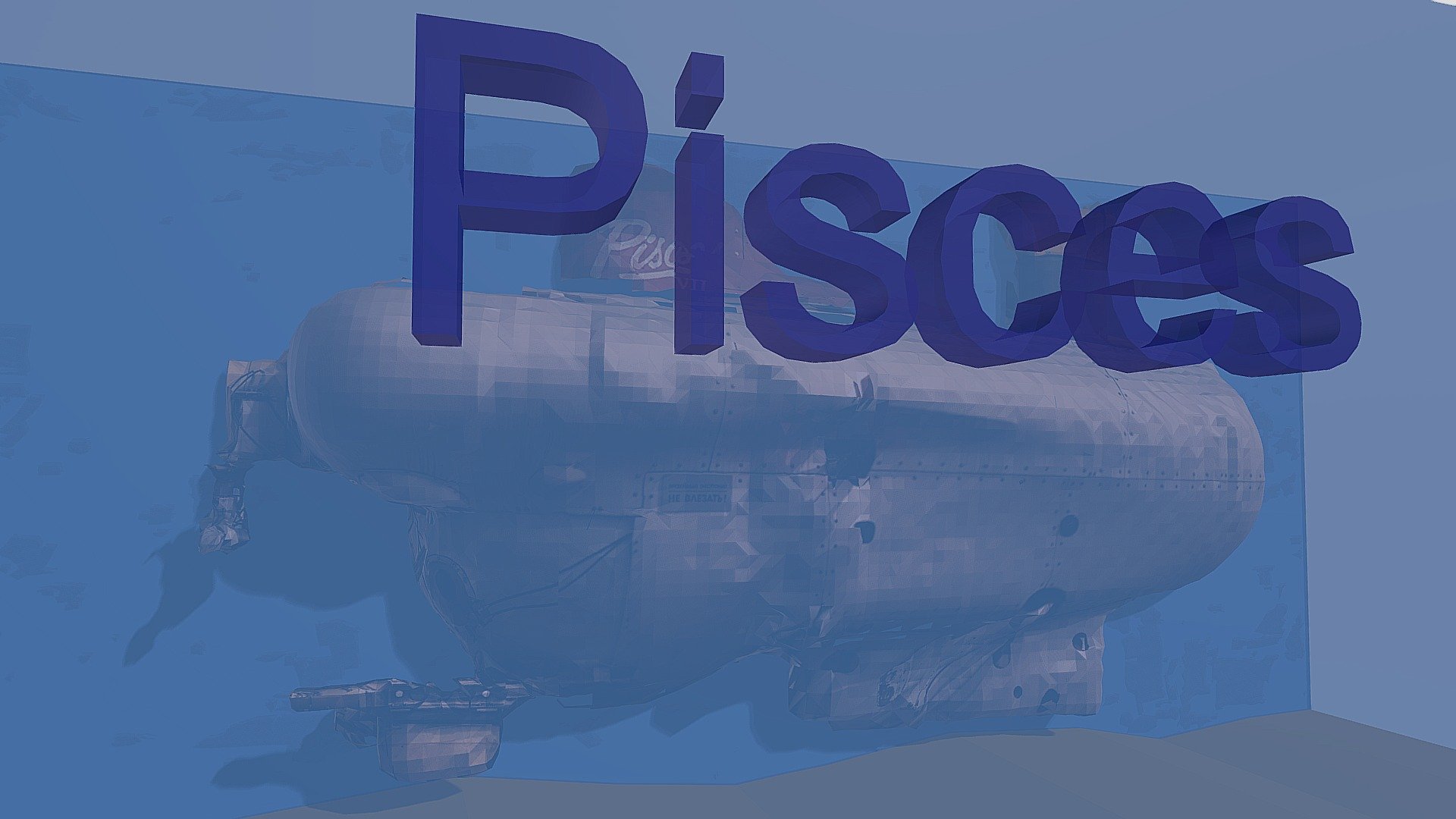 Pisces submarine - Download Free 3D model by AVZ (@micropalaeontology ...