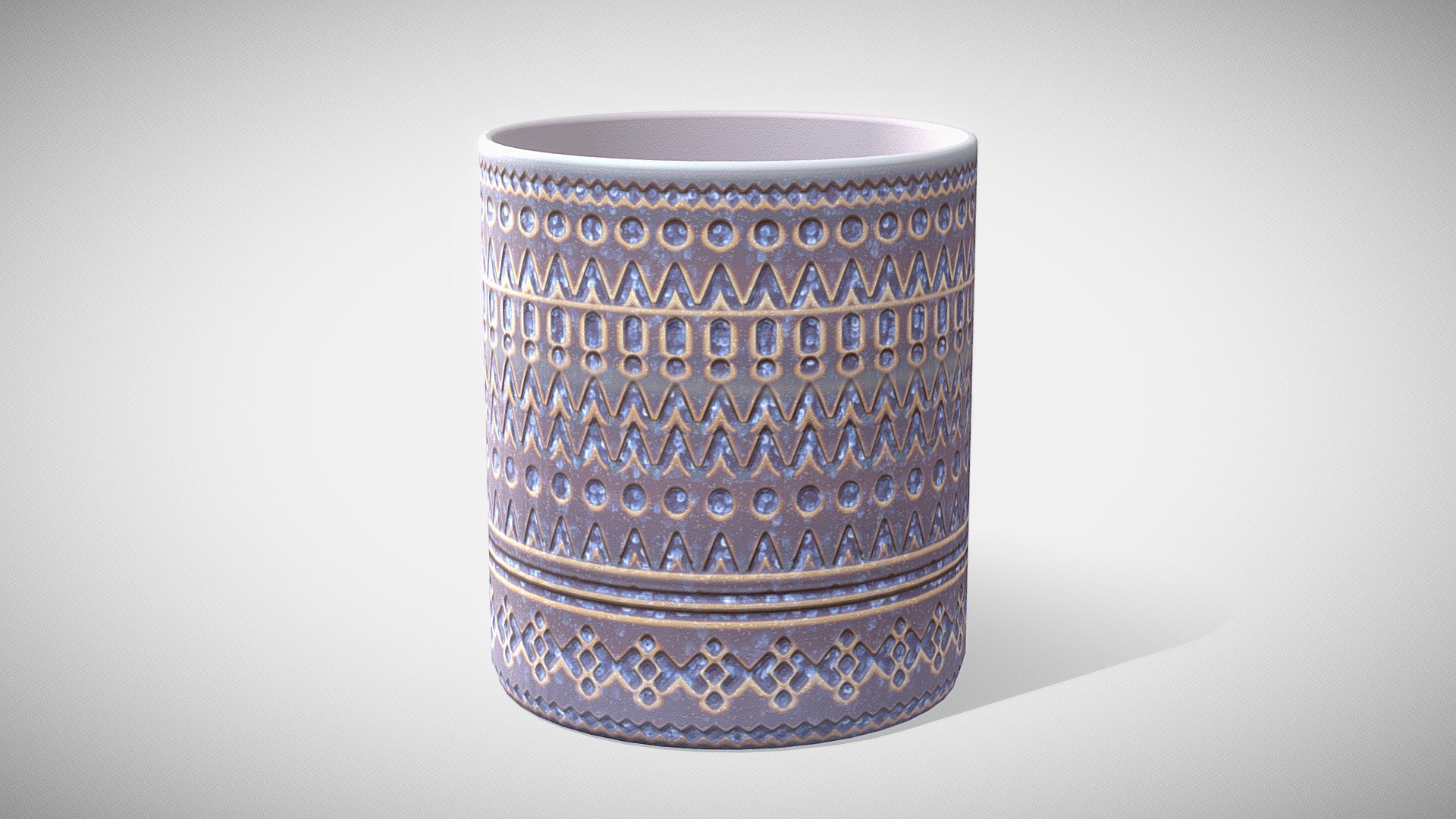 Pastel Planter - 3D model by bittar.christelle [dd5262f] - Sketchfab