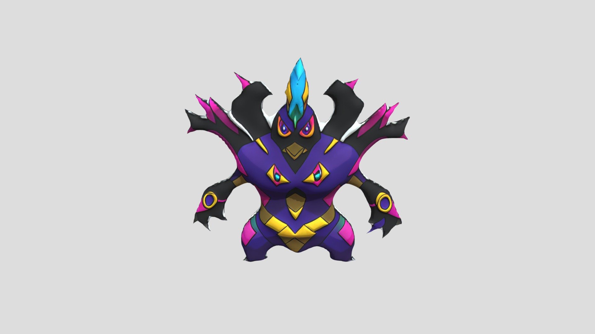 Pokemon Goal 91 - Download Free 3D model by klrxyz [dd53c77] - Sketchfab