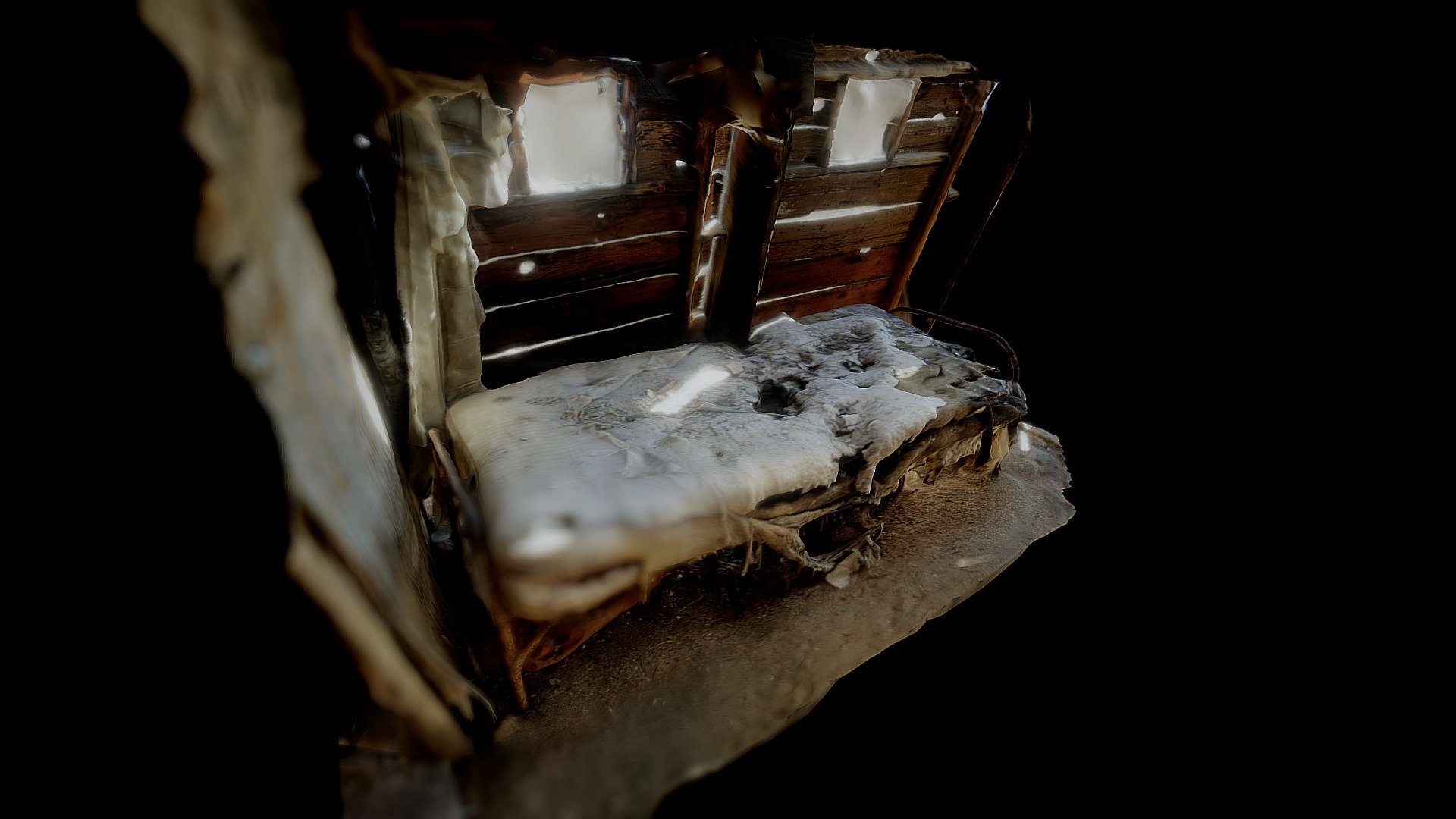 Dilapidated bed, Noah Purifoy - 3D model by Austin Beaulier (@Austin ...