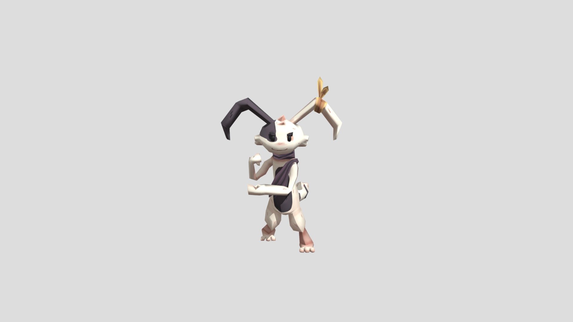 Rabbit_Attack - 3D model by FrankuFry [dd56813] - Sketchfab