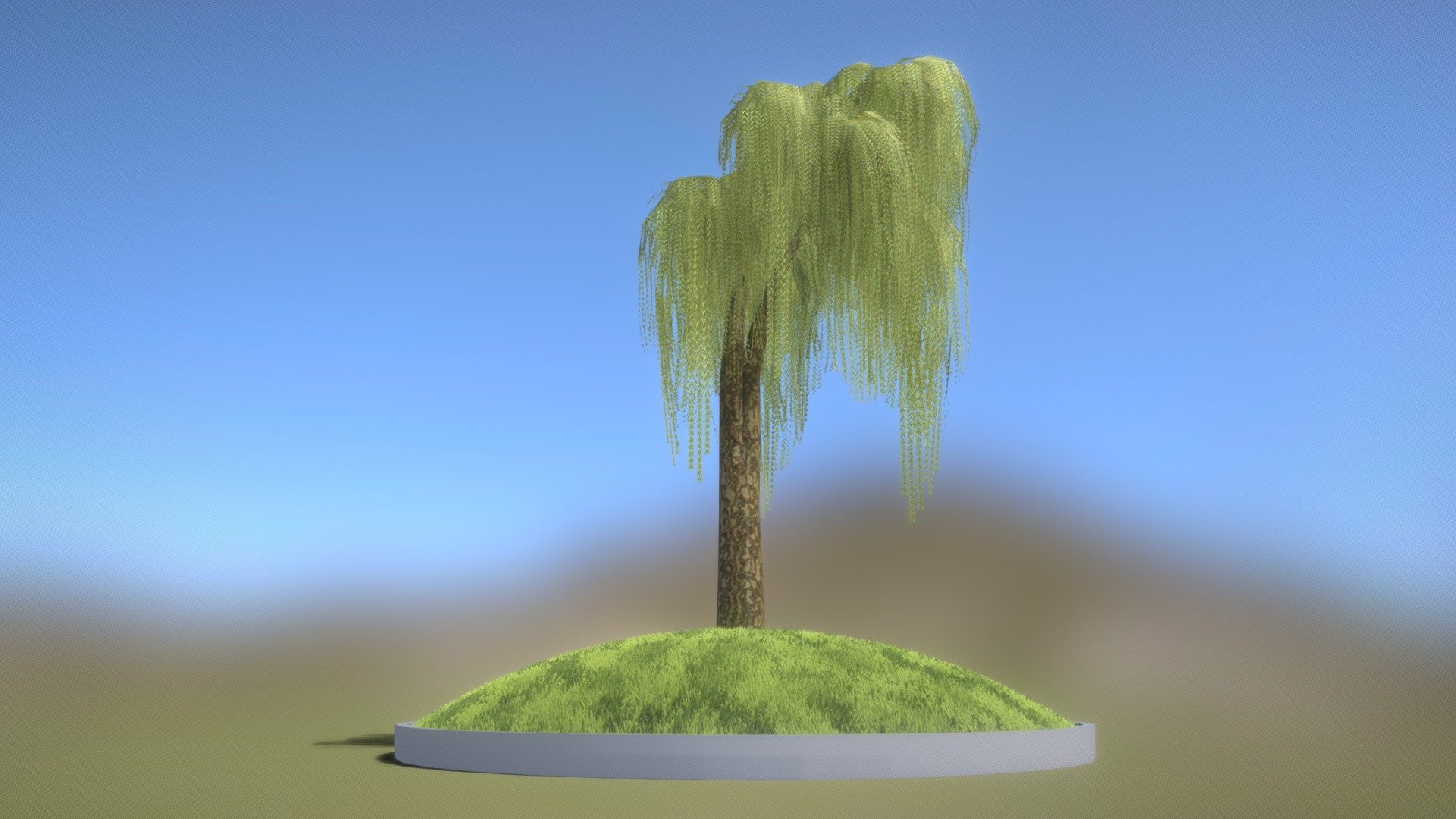 Low-Poly Silver Willow Version 3 - Buy Royalty Free 3D model by VIS-All ...