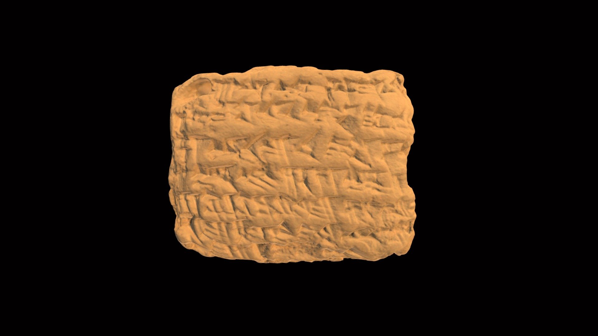 Cuneiform Tablet HMANE1891.11.23 - 3D model by Harvard Museum of the ...