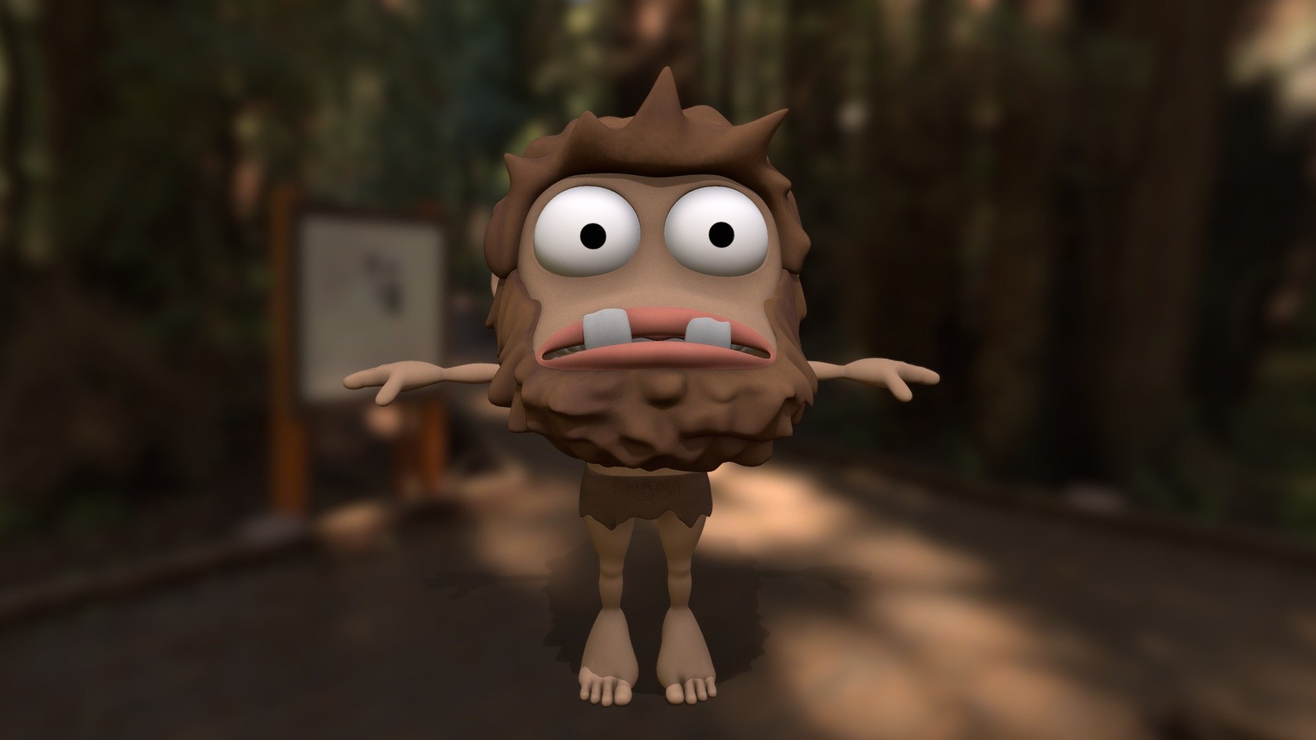 CaveMan - 3D model by daniguirao [dd589c8] - Sketchfab