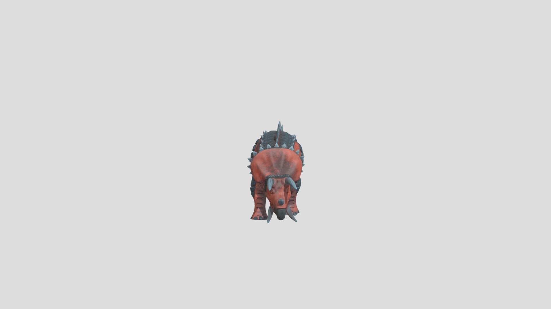 Demonic Dinosaur - 3D model by SpaCitron [dd594aa] - Sketchfab