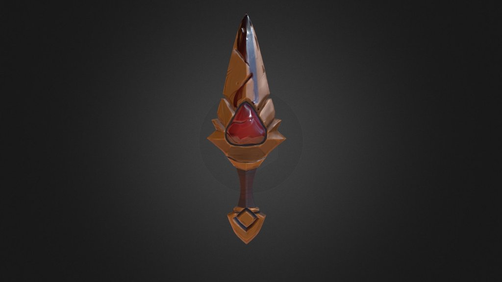 Stylized Bloody Razor - 3D model by ondrejgolonko [dd5999f] - Sketchfab