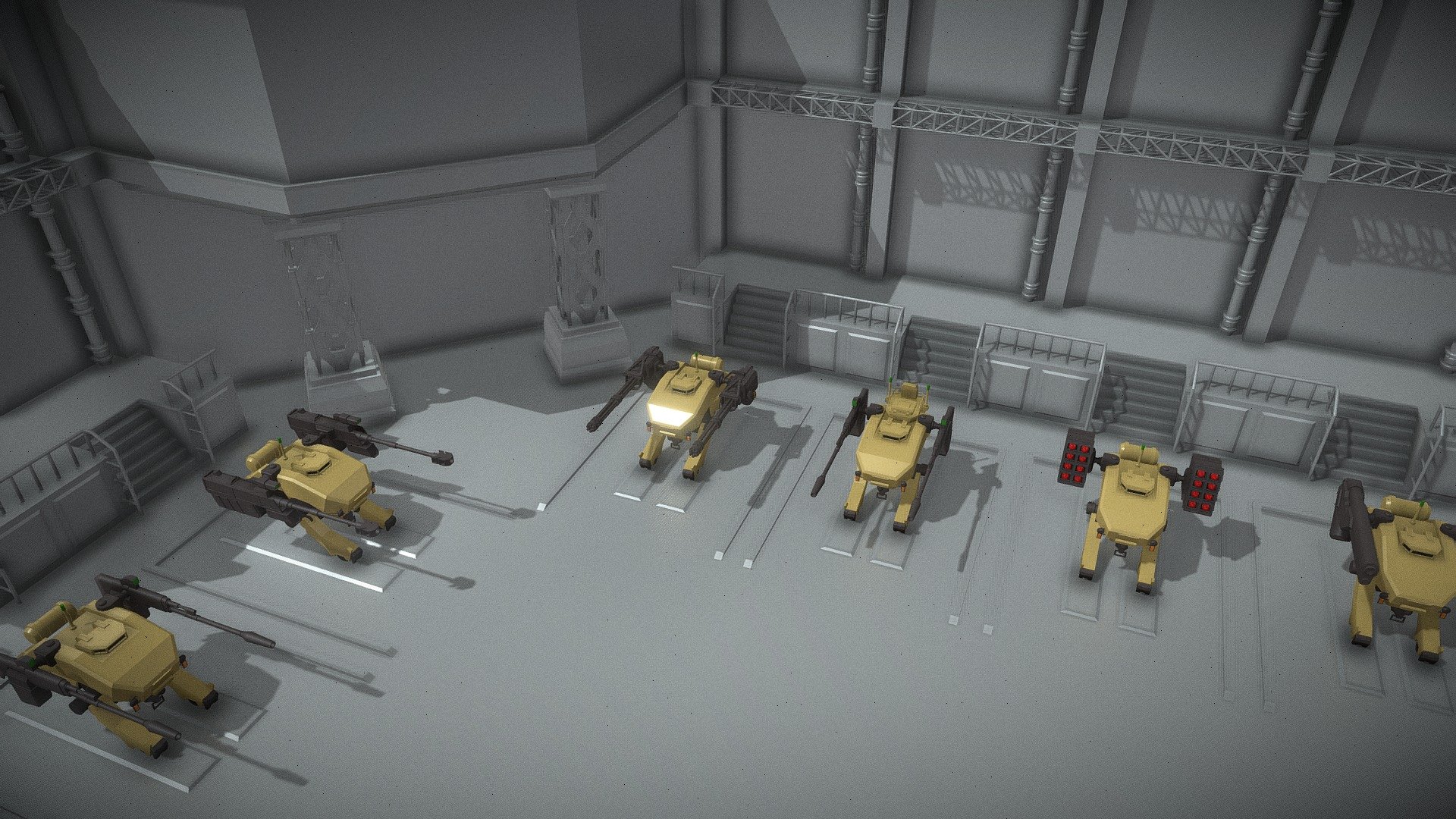 TK-53 CGS Mobile Worker Variation - 3D model by hanako_o [dd5a425] - Sketchfab