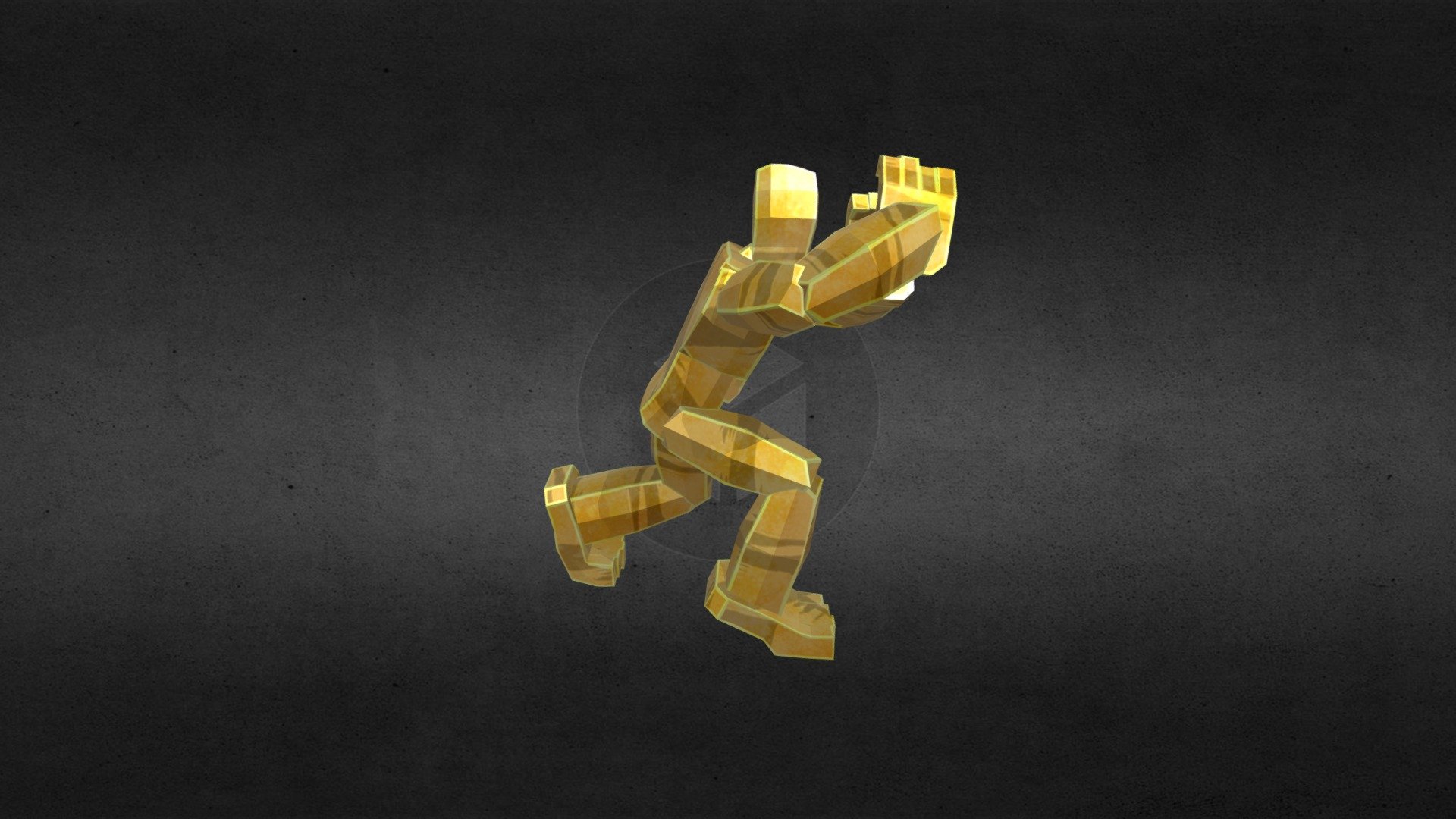 Low Poly Statue - 3D model by Handy Modelling (@HandyModeling) [dd5b8ca ...