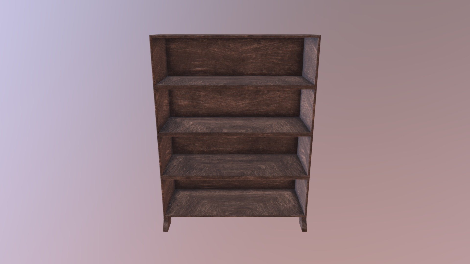 Bookshelf - 3D model by Ryanthe3Dguy [dd603f6] - Sketchfab